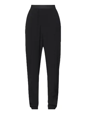 MAISON MARGIELA Crepe Tapered Pants - Black