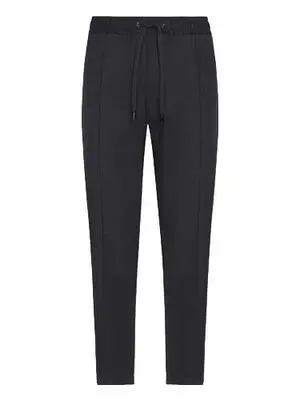 Dolce & Gabbana Cotton Tapered Pants - Black