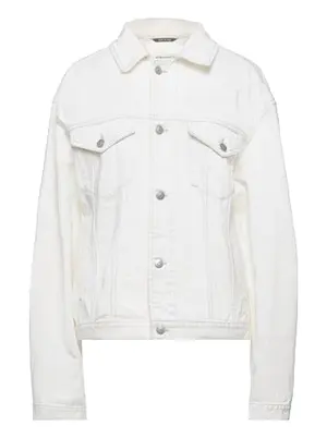 MAISON MARGIELA Denim Trucker Jacket - White