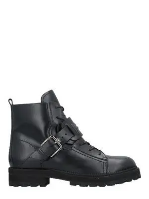 TOD'S Ankle Boots In Leather - Black