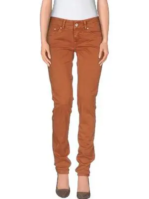 JACOB COHЁN Cotton-elastane Pants - Brown
