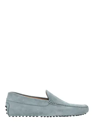 TOD'S TOD'S Loafers In Leather Sage Green