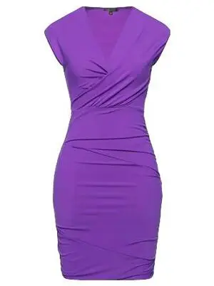 Maje Mini Bodycon Dress - Purple