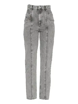 MARANT ETOILE Mom Fit Jeans - Grey