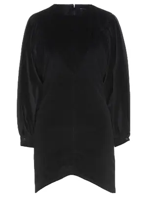 Isabel Marant Mini Cotton Dress - Black
