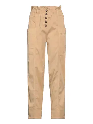 Pinko Tapered Twill Pants Beige