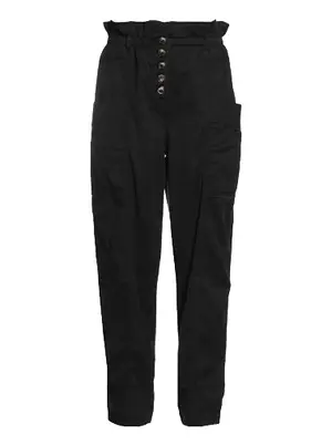 Pinko Tapered Twill Pants Black