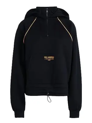 KARL LAGERFELD KARL LAGERFELD Cropped Athleisure Hoodie