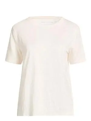 Majestic Filatures Linen And Elastane T-shirt - White