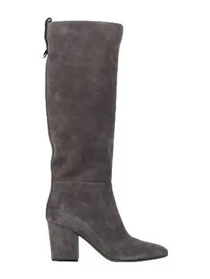 SERGIO ROSSI Leather Boots - Grey