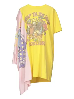 Moschino T-shirt Dress - Yellow