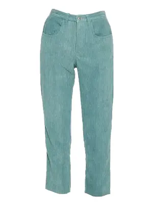MARANT ETOILE Straight-leg Corduroy Pants - Blue