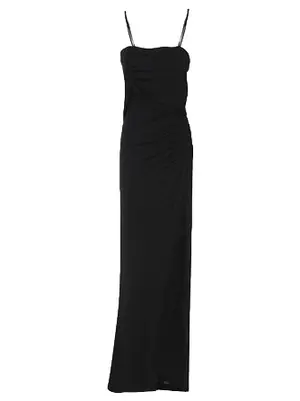 Atos Lombardini Maxi Dress Black