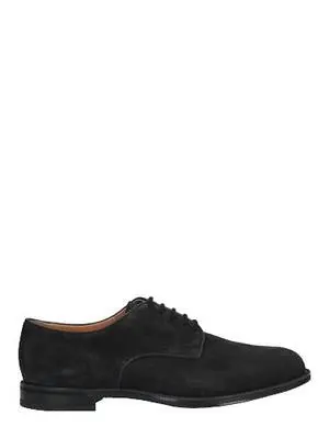 DOUCAL'S Lace-Up Leather Derby Shoes Grey