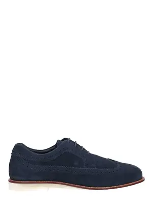 Hogan Lace-up Leather Brogues - Blue
