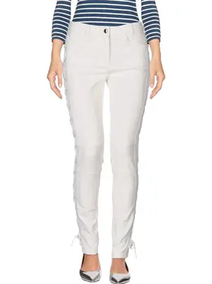Pinko Apricot Straight-Leg Jeans White
