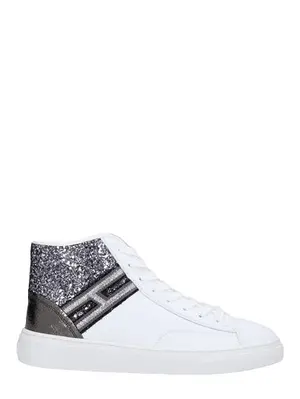 Hogan Leather High-top Sneakers - White