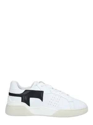 TOD'S Leather Low-Top Sneakers White
