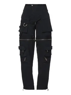 Dsquared2 Cargo Pants With Strap Detailing Black