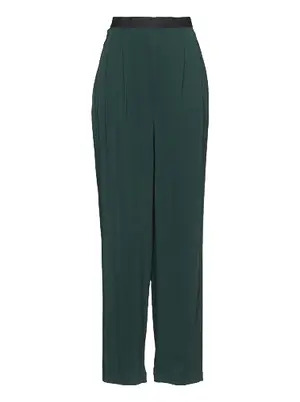 Liviana Conti LIVIANA CONTI Wide-Leg Trousers Dark Green