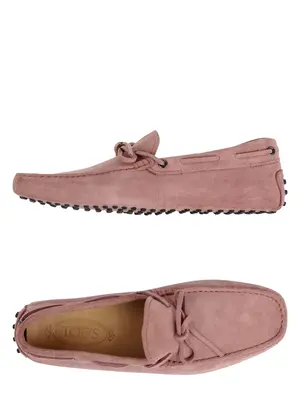 TOD'S TOD'S Leather Loafers Pastel Pink