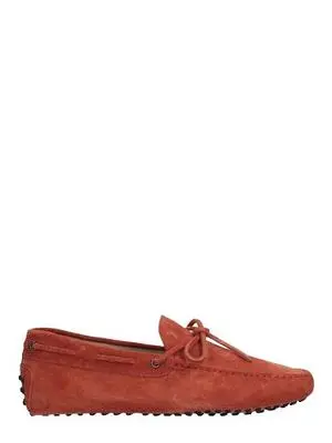 TOD'S TOD'S Leather Loafers Red