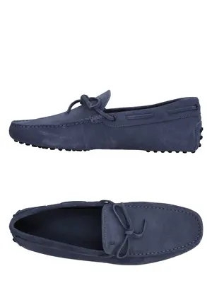 TOD'S TOD'S Leather Loafers Slate Blue