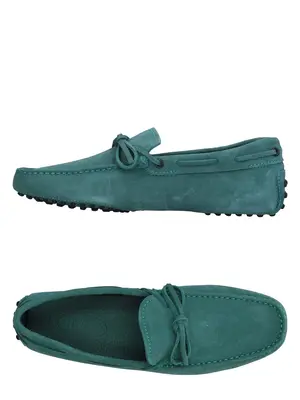 TOD'S TOD'S Leather Loafers Turquoise