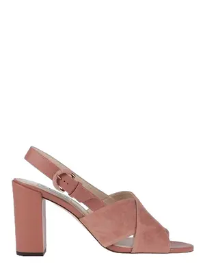 TOD'S Sandals Antique Rose Leather Pink