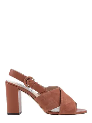 TOD'S Sandals Antique Rose Leather Tan
