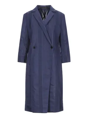 Malloni MALLONI Overcoat And Trench Coat Dark Purple