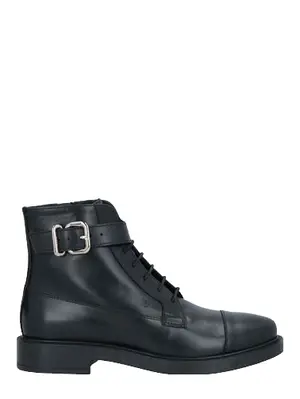 TOD'S TOD'S Leather Ankle Boots Black