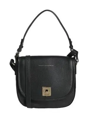 PIQUADRO Cow Leather Handbag Black