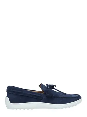TOD'S TOD'S Leather Loafers Dark Blue