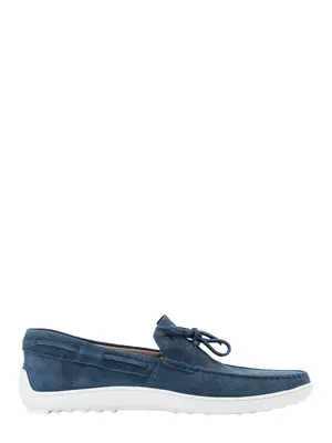 TOD'S TOD'S Leather Loafers Slate Blue