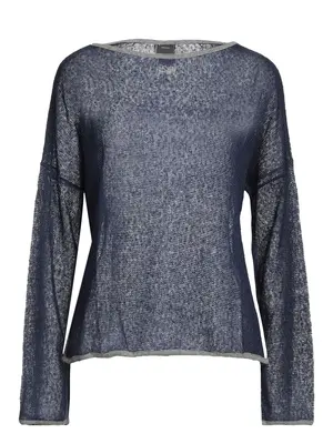 Pinko Sweater In Wool Blend Dark Blue