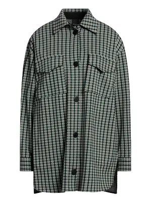 Pinko Shirt In Viscose, Polyamide, And Elastane Sage Green