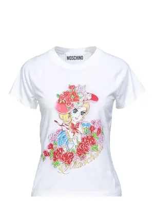 Moschino Printed T-shirt - White