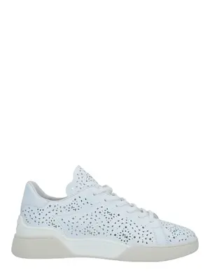 TOD'S TOD'S Leather Low-Top Sneakers White