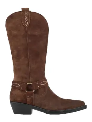 MVP WARDROBE Maria Vittoria Paolillo Mvp Leather Cowboy Boots - Brown