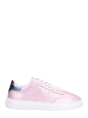 Hogan HOGAN Leather Low-Top Sneakers Pink