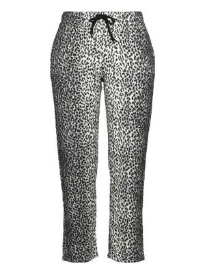 Majestic Filatures Viscose Elastane Animal Print Straight Leg Pants - Black