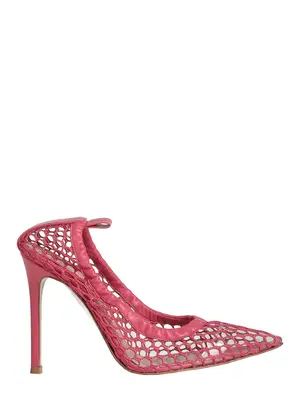 GIANVITO ROSSI GIANVITO ROSSI Textile Fiber And Leather Pumps Coral