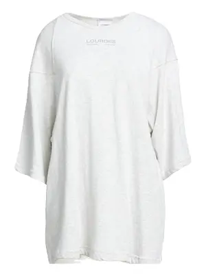 LOURDES NEW YORK Cotton T-shirt - Grey