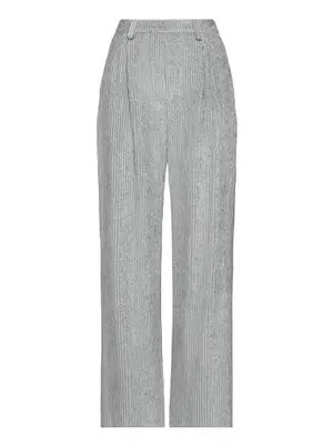 Malìparmi Wide-leg Corduroy Pants - Grey