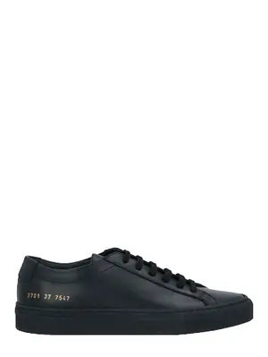 COMMON PROJECTS Leather Sneakers - Black