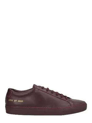 COMMON PROJECTS WOMAN By COMMON PROJECTS Low-Top Sneakers Red