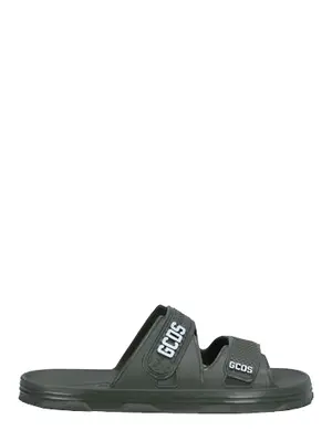 Gcds Slides Sandals Rubber - Green