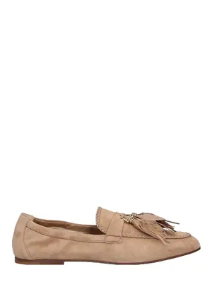 TOD'S TOD'S Leather Loafers Beige
