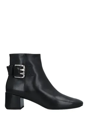 TOD'S TOD'S Leather Ankle Boots Black